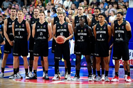 Team Germany Lines Prior Fiba Eurobasket Editorial Stock Photo - Stock ...
