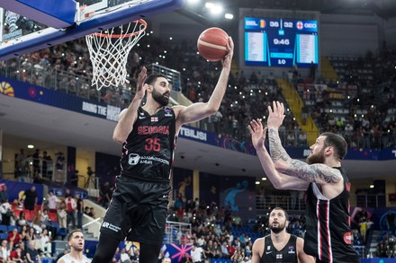 Georgias Goga Bitadze Pictured Action During Editorial Stock Photo ...