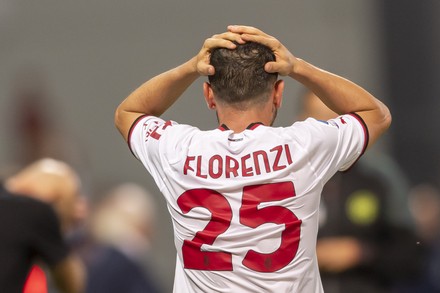 Alessandro Florenzi Milan During Italian Serie Editorial Stock Photo ...