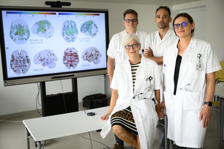 Switzerlands Professor Nelly Pitteloud L Front Editorial Stock Photo ...