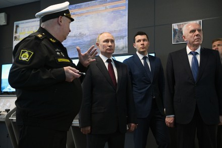 Russian President Vladimir Putin L Attends Editorial Stock Photo ...