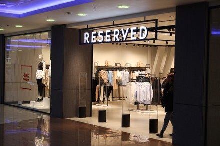 Reserved Clothing Store Continues Work Grand Editorial Stock Photo ...