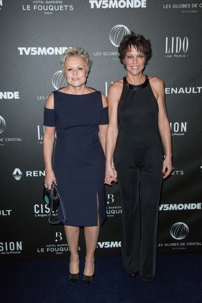 Muriel Robin Et Sa Compagne Anne Editorial Stock Photo - Stock Image ...