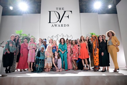 Chimamanda Ngozi Adichie Diane Von Furstenberg Editorial Stock Photo ...