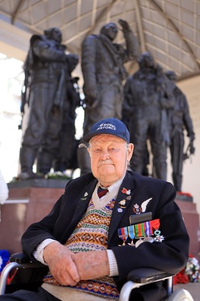 Raf Bomber Command Veteran Norman Gregory Editorial Stock Photo - Stock ...
