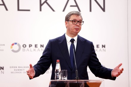 Open Balkan initiative summit in Belgrade, Serbia - 02 Sep 2022 Stock ...