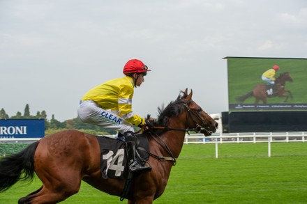 Jockey Joshua Bryan Heads Down Race Editorial Stock Photo - Stock Image ...