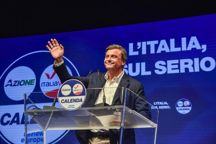 Carlo Calenda Head Azione Political Party Editorial Stock Photo - Stock ...