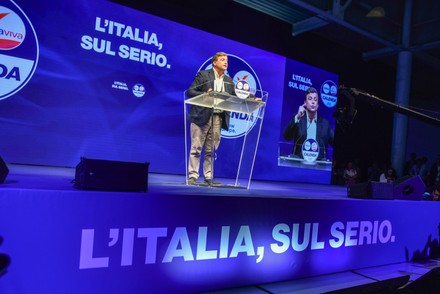 Carlo Calenda Head Azione Political Party Editorial Stock Photo - Stock ...