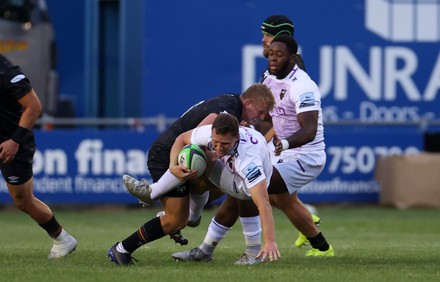 Rhys Davies Ospreys Emmanuel Iyogun Northampton Editorial Stock Photo ...