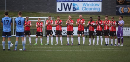 Derry City Vs Ucd Derry Players Editorial Stock Photo - Stock Image ...