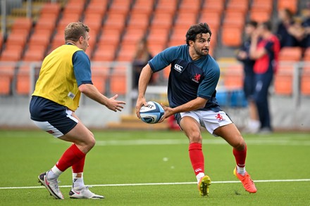 Edinburghs Charlie Savala During Rugby Friendly Editorial Stock Photo ...