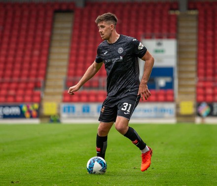 Declan Gallagher St Mirren On Ball Editorial Stock Photo - Stock Image ...