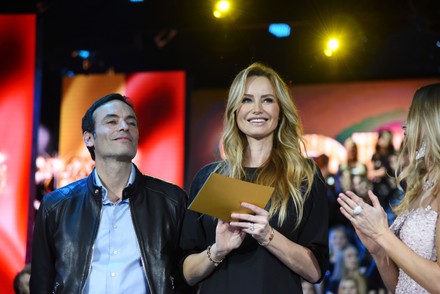 Adriana Karembeu Anthony Delon During Top Editorial Stock Photo - Stock ...