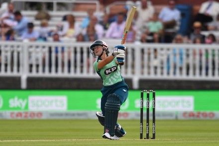 Freya Kemp Southern Brave Batting During Editorial Stock Photo - Stock ...