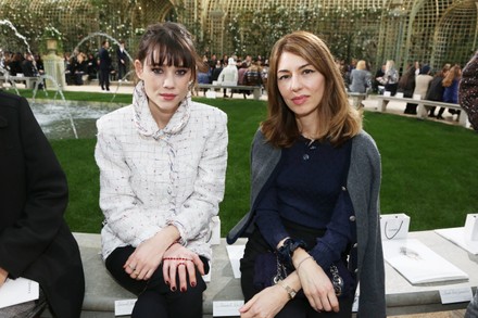 Alice Dellal Ellie Bamber Attending Chanel Editorial Stock Photo ...