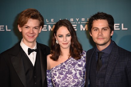 Actors Thomas Brodiesangster Kaya Scodelario Dylan - Foto de stock de ...