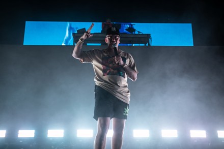 Logic Performing Pine Knob Music Theatre Editorial Stock Photo - Stock ...