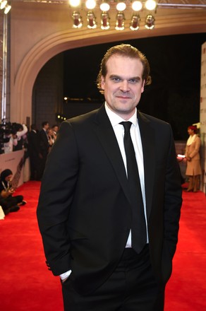 American Actor David Harbour Arrives Screening Editorial Stock Photo ...