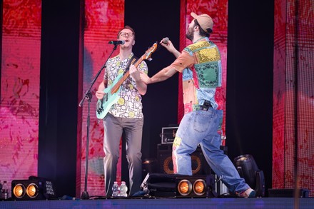 Simone Pagani Pinguini Tattici Nucleari Performs Editorial Stock Photo ...