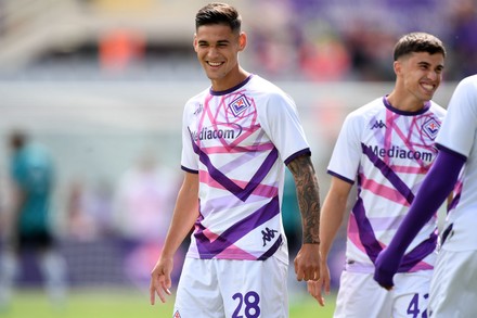 Acf Fiorentinas Player Lucas Quarta Warms Editorial Stock Photo - Stock ...