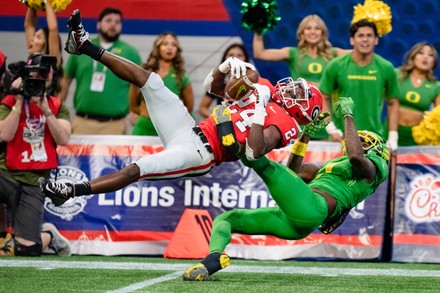 NCAA Football Oregon vs Georgia, Atlanta, USA - 03 Sep 2022 Stock ...