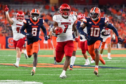 Louisville Cardinals Running Back Tiyon Evans Editorial Stock Photo ...
