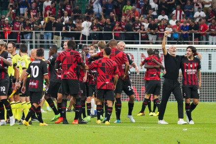 Team Ac Milan Win Celebrate During Editorial Stock Photo - Stock Image ...