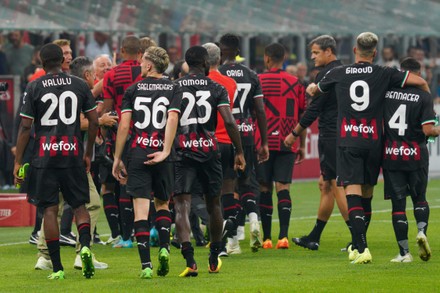 Team Ac Milan Win Celebrate During Editorial Stock Photo - Stock Image ...