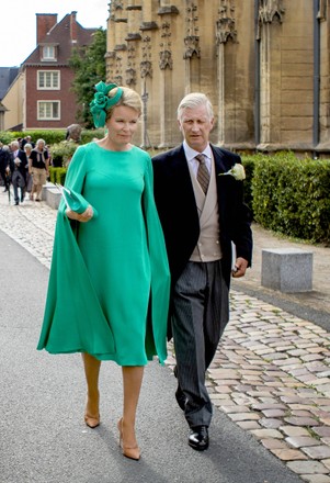 Queen Mathilde King Filip Philippe Editorial Stock Photo - Stock Image ...