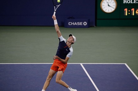 Brandon Nakashima United States Hits Forehand Editorial Stock Photo ...