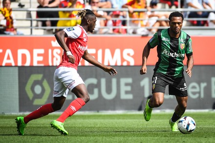 FOOTBALL - FRENCH CHAMP - REIMS v LENS, , Reims, France - 04 Sep 2022 ...