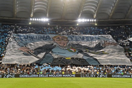 Ss Lazio Fans During Italian Football Editorial Stock Photo - Stock ...