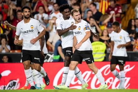Toni Lato Valencia Cf Celebrate After Editorial Stock Photo - Stock ...