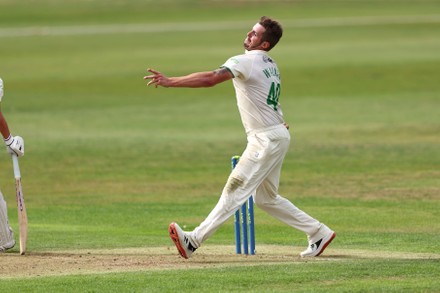 Roman Walker Bowling During Day 1 Editorial Stock Photo - Stock Image ...