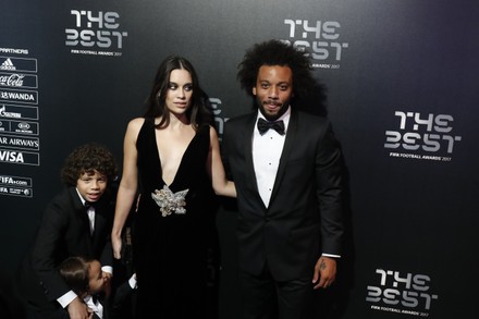 Real Madrids Marcelo Family Arriving On Editorial Stock Photo - Stock ...