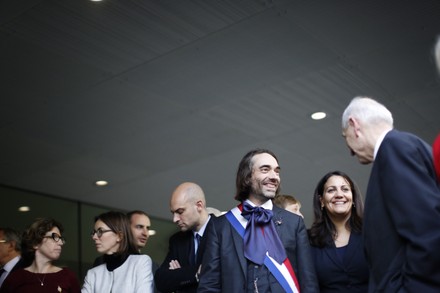 __COUNT__ President Macron At The Inauguration Of The Institute Of ...