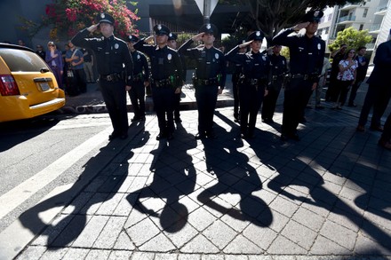 Unveiling Ceremony Lapd Hollywood Star Honring Editorial Stock Photo ...