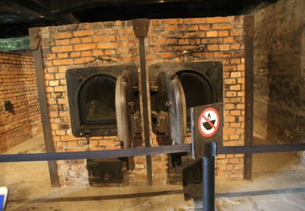 Interior Crematorium Auschwitz Auschwitzbirkenau Nazi Concentration ...