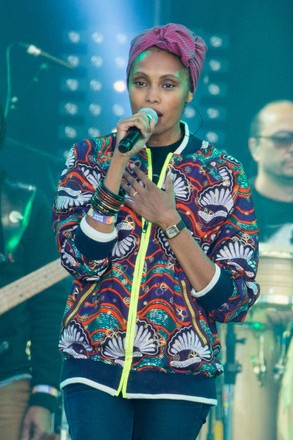 Imany Concert Meeting Printemps Solidaire 2017 Editorial Stock Photo ...