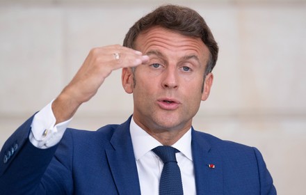 Emmanuel Macron French President Emmanuel Macron Editorial Stock Photo ...