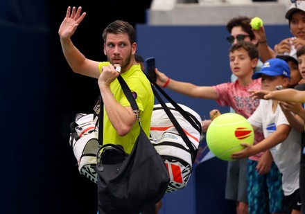 Cameron Norrie Gbr Takes His Shirt Editorial Stock Photo - Stock Image ...