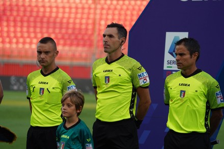 Juan Luca Sacchi Referee During Serie Editorial Stock Photo - Stock ...