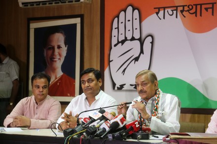 Congress Mp Pramod Tiwari Rajasthan Congress Editorial Stock Photo ...