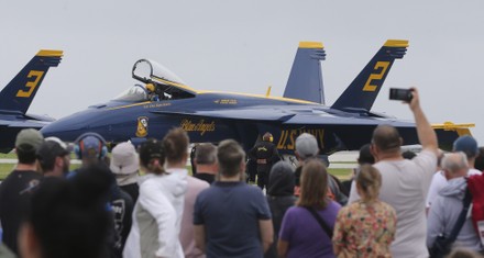 Spectators Get View Us Navy Blue Editorial Stock Photo - Stock Image ...