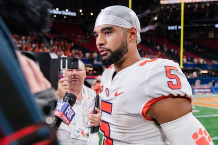 Clemson Tigers Quarterback Dj Uiagalelei 5 Editorial Stock Photo ...