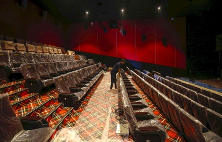 Laborer Inspects Construction Site Inox Multiplex Editorial Stock Photo ...