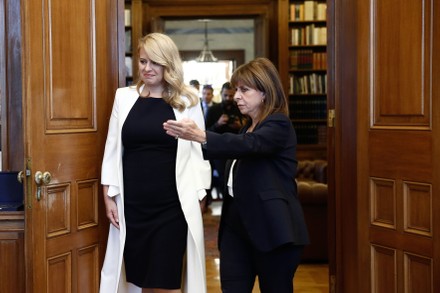 Slovakia's President Zuzana Caputova visits Athens, Greece - 06 Sep ...