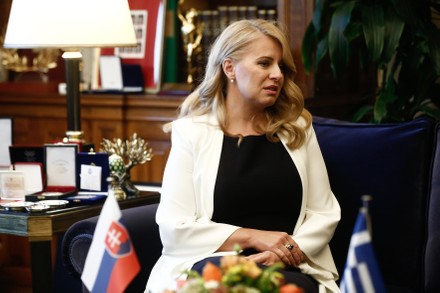 Slovakia's President Zuzana Caputova visits Athens, Greece - 06 Sep ...