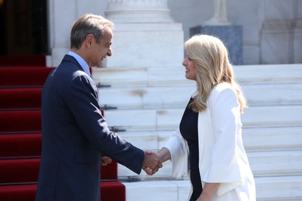 __COUNT__ Slovakian President Zuzana Caputova visits Athens, Greece ...